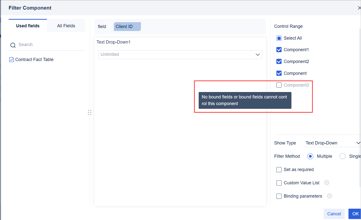 Basic Functions of Filter Component- FineBI Document