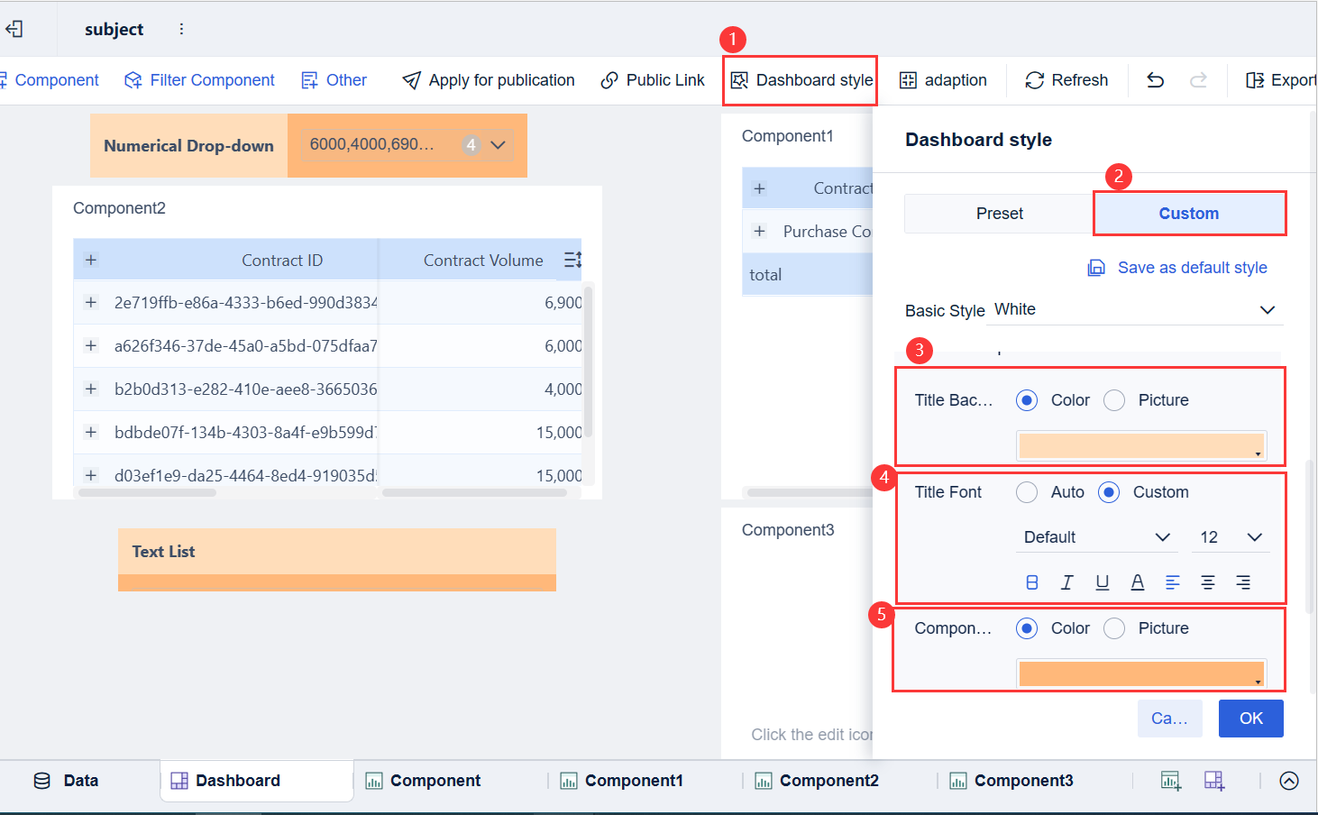 Basic Functions of Filter Component- FineBI Document