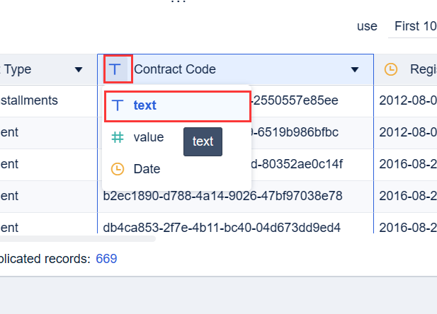 Field Settings- FineBI Help Document