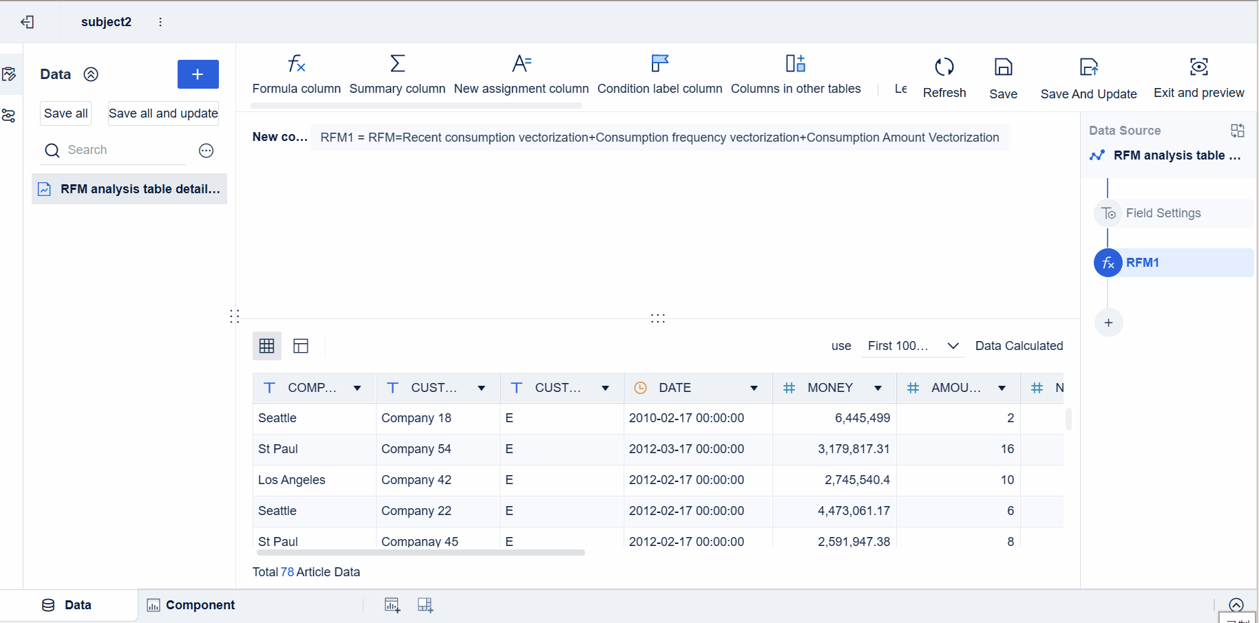 Data Management- FineBI Document