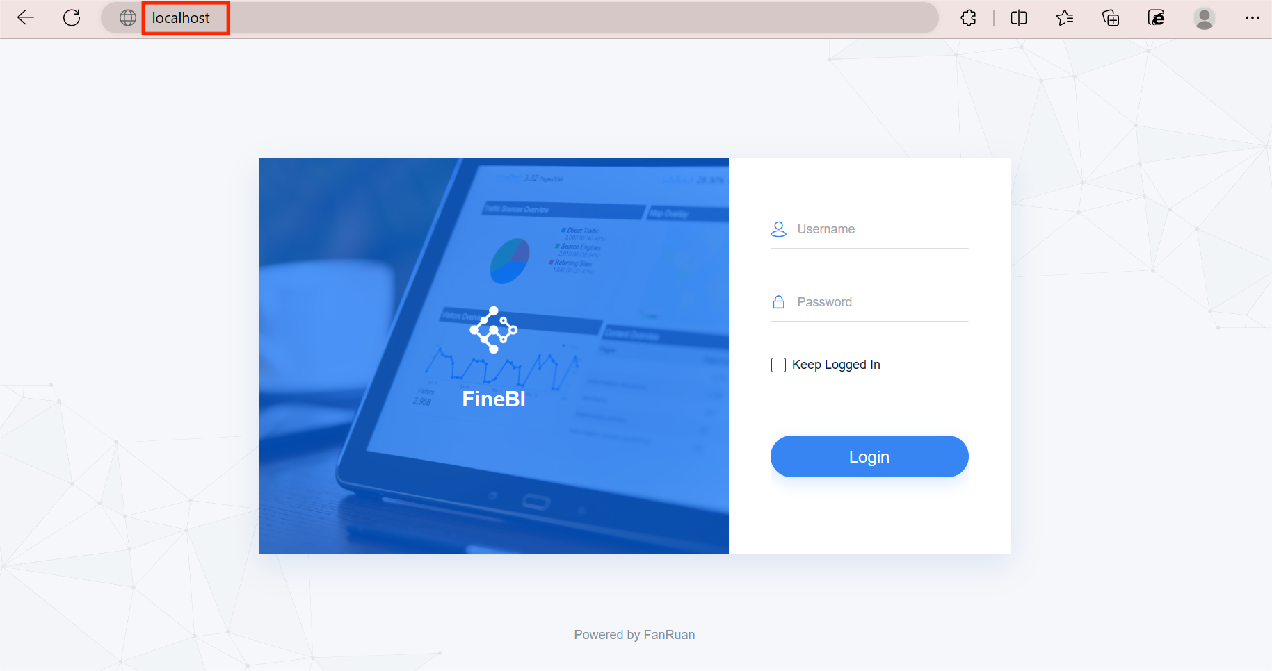 Direct Access to FineBI Through IP in Tomcat- FineBI Help Document