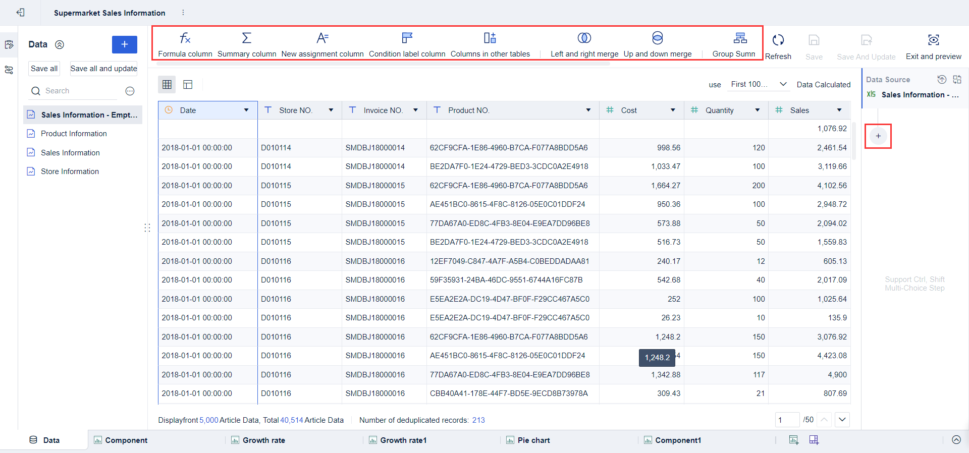 Data Editing Overview- FineBI Document