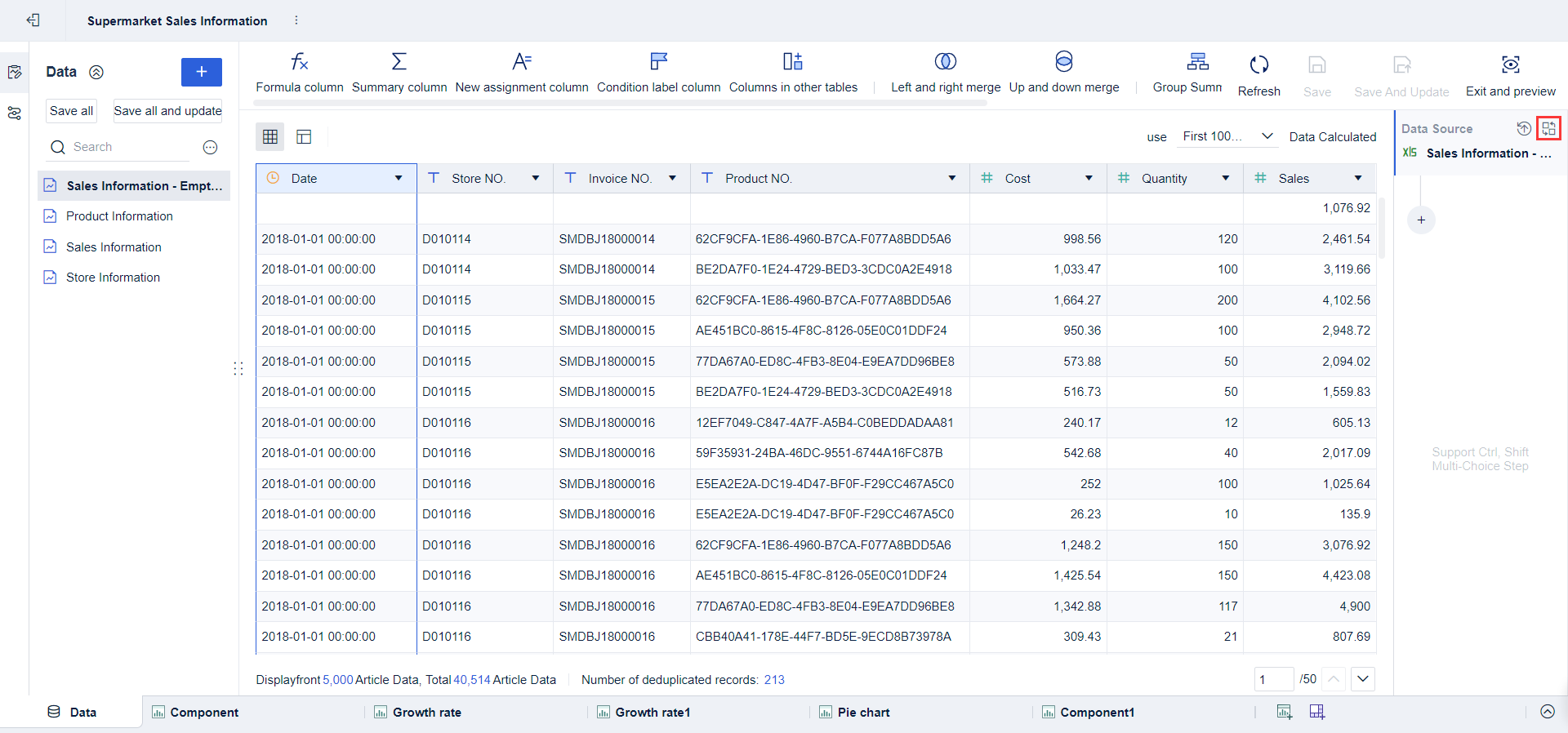 Data Editing Overview- FineBI Document