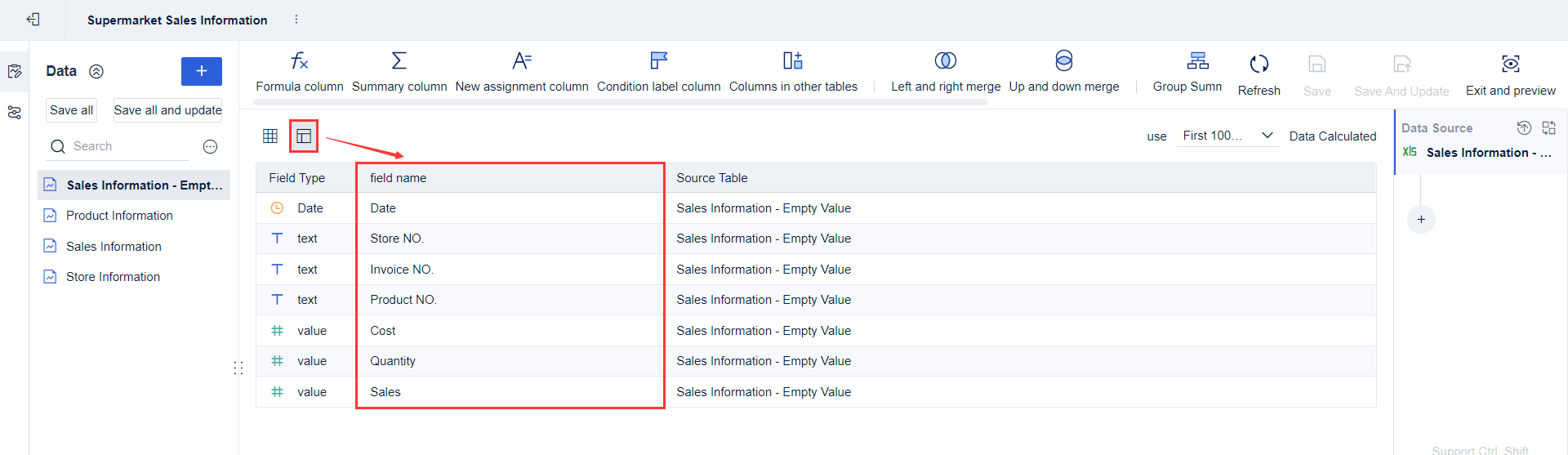 Data Editing Overview- FineBI Document
