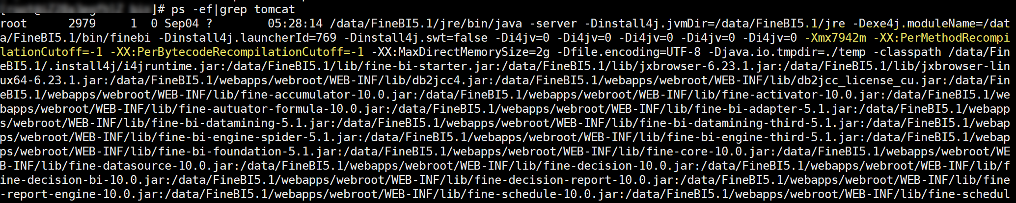Modifying FineBI Configuration Parameters- FineBI Document