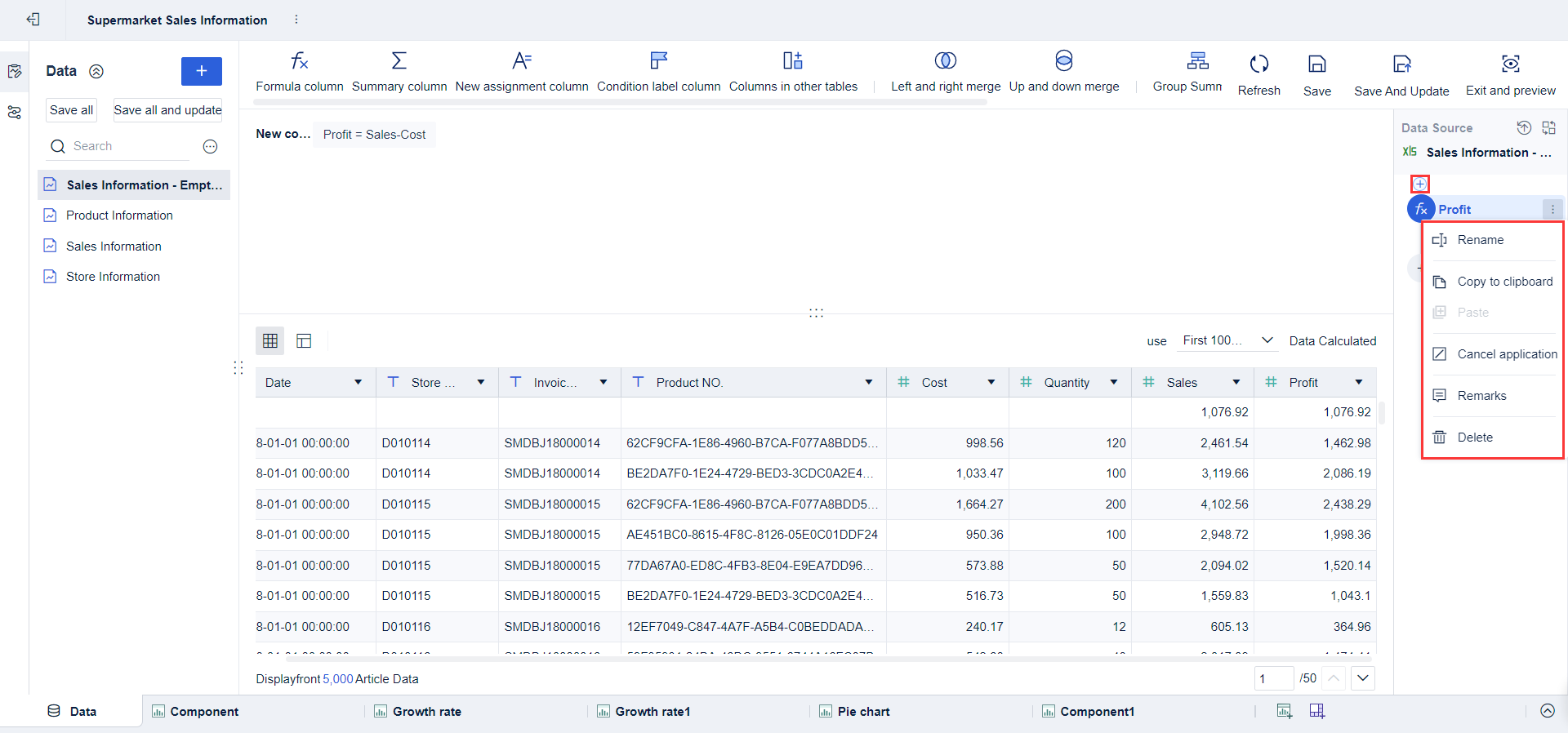 Data Editing Overview- FineBI Document