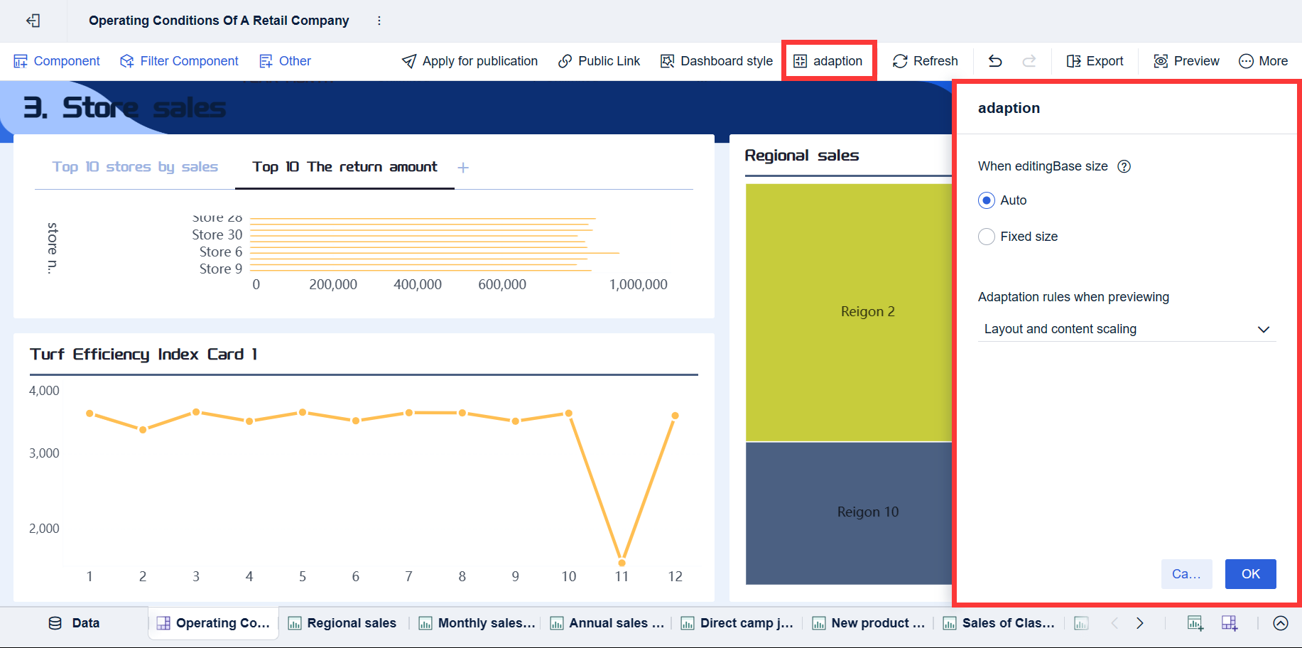 Dashboard Adaption- FineBI Help Document