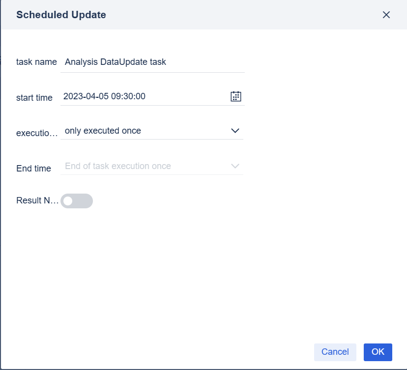 Update Task Management- FineBI Document