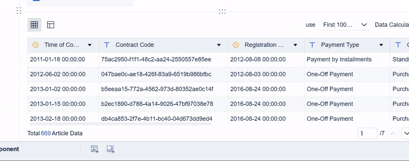 Field Settings- FineBI Help Document