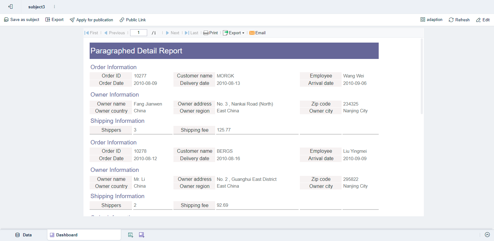 如何在FineBI中发布FineReport模板- FineBI Document