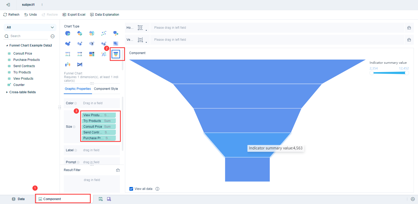 Funnel Chart- FineBI Document