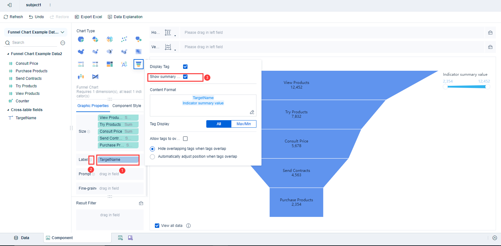 Funnel Chart- FineBI Document