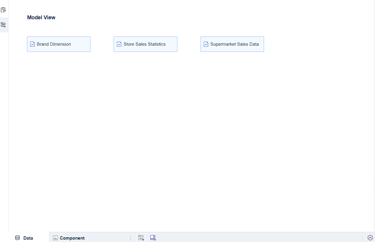 Model View Overview and Construction Method- FineBI Help Document