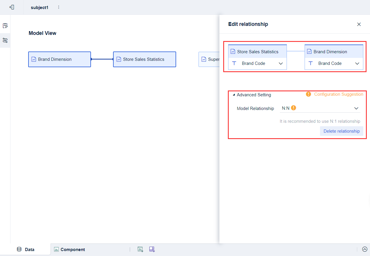 Model View Overview and Construction Method- FineBI Help Document