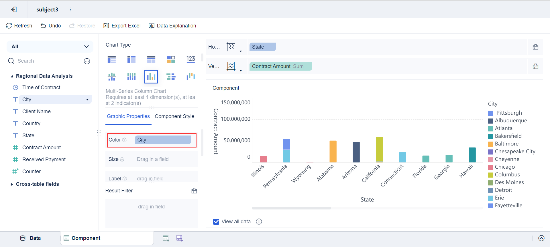 Graphic Property- FineBI Document