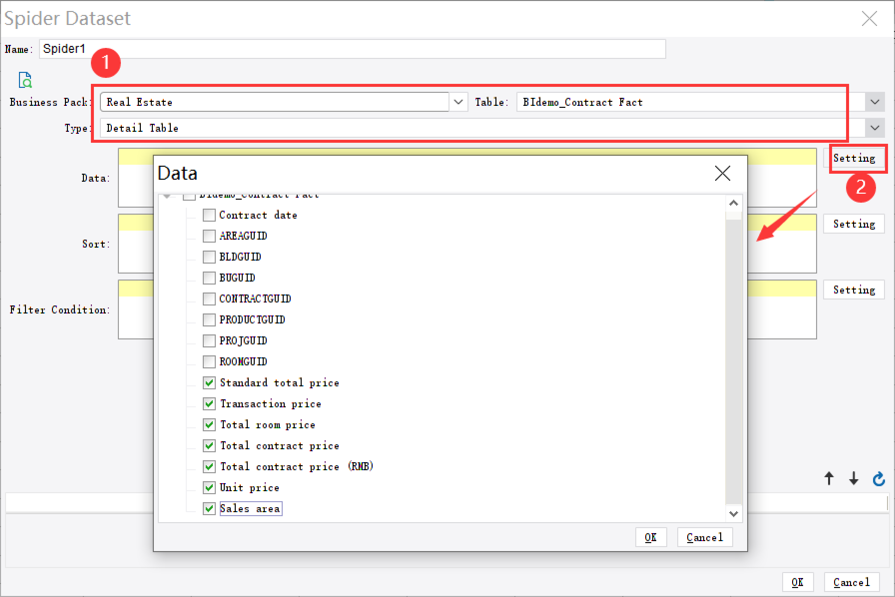 Spider Dataset Plugin- FineBI Help Document