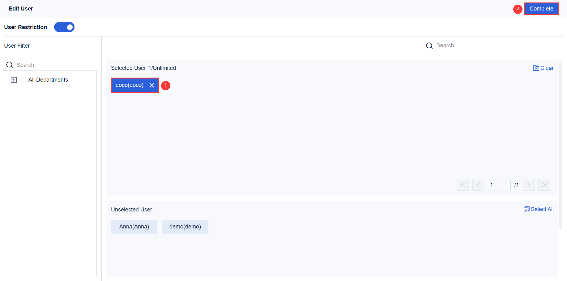 Platform Users- FineBI Document