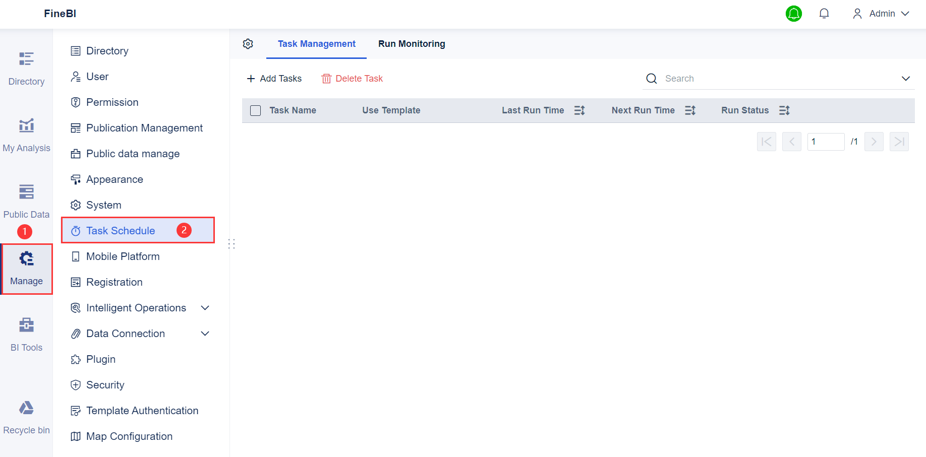 Task Schedule FineReport帮助文档|报表开发|报表使用|学习教程