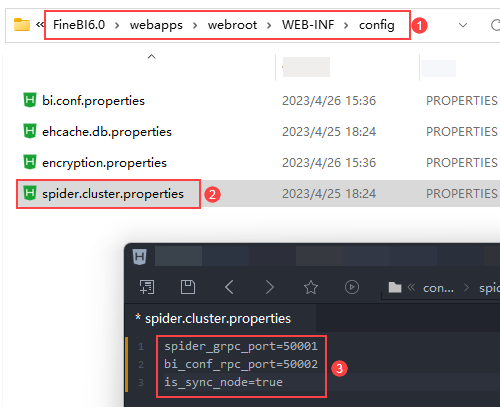 Configuring a Standard Extraction Cluster on Linux Manually- FineBI Help Document