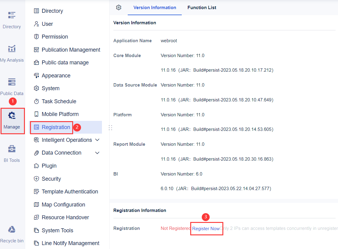 Public Cloud Authentication- FineBI Help Document