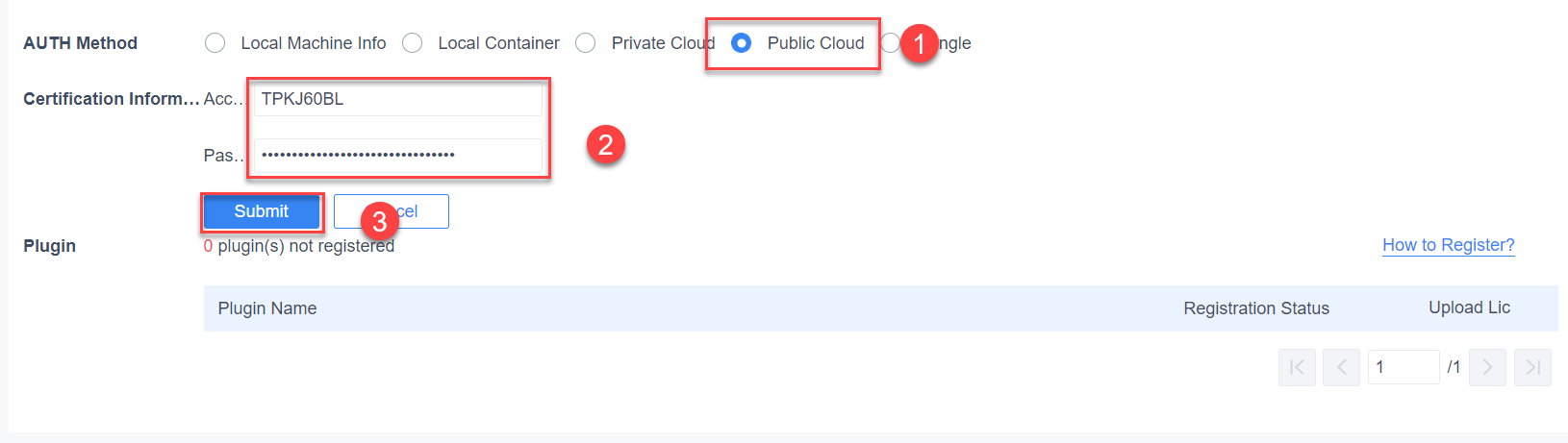 Public Cloud Authentication- FineBI Help Document