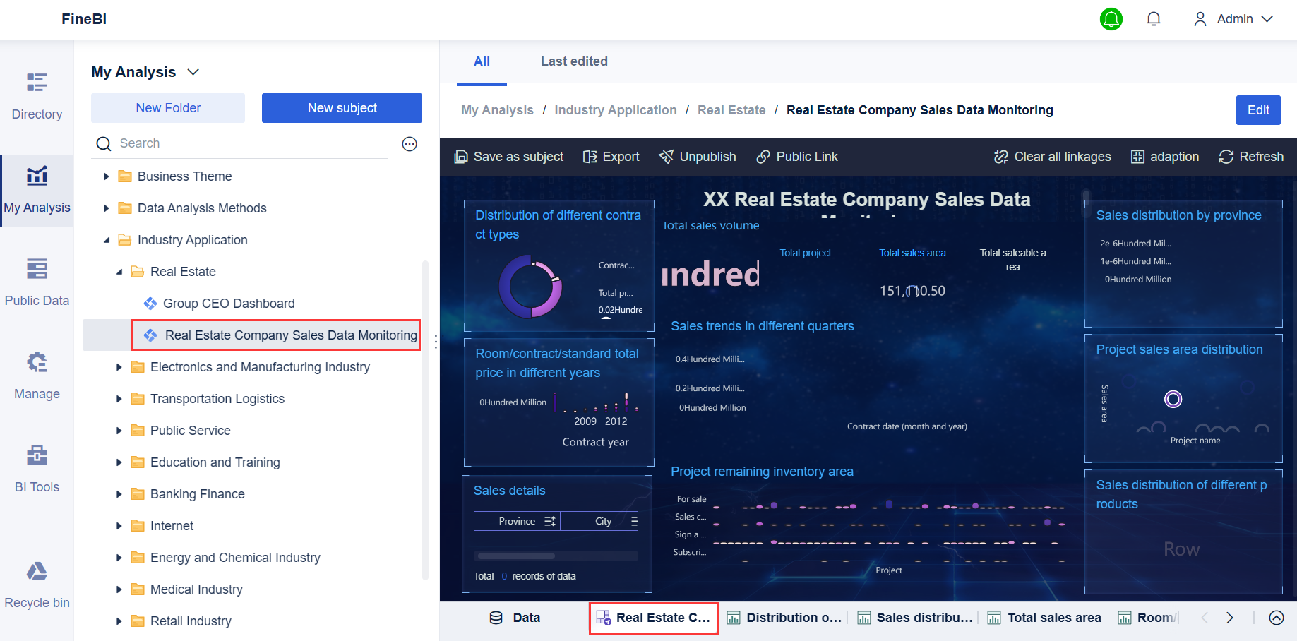 Example for Task Schedule—Weekly Report- FineBI Help Document