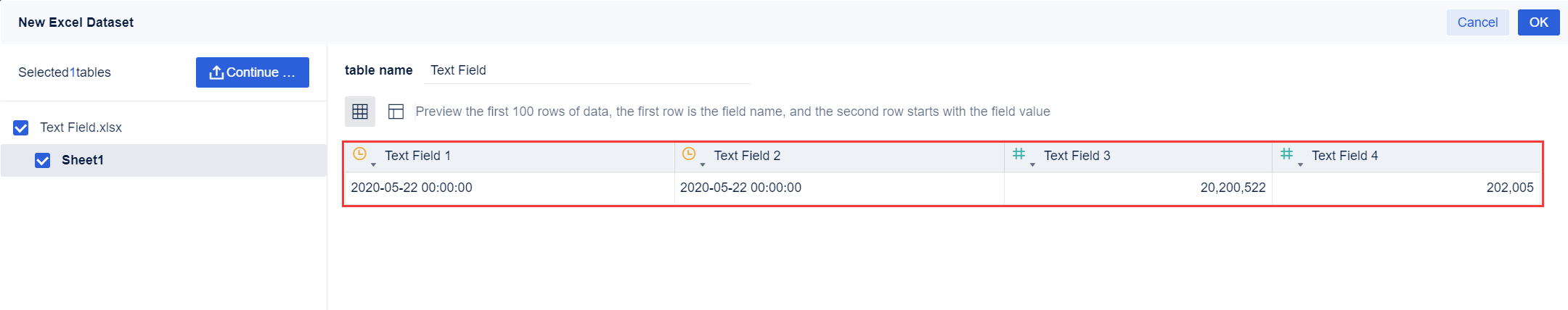 Converting Text Or Numeric Time Values To Dates Finebi Help Document