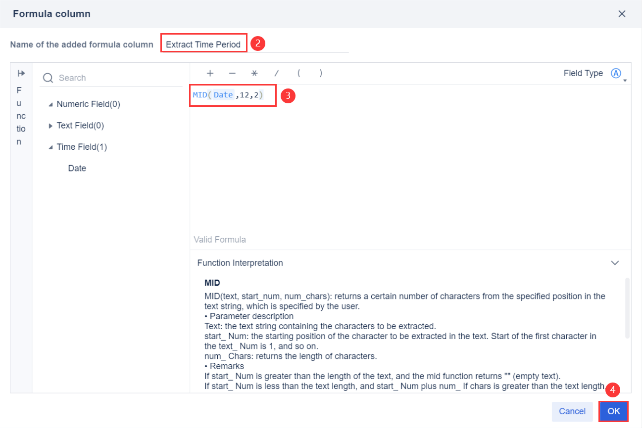 Grouping by Time Interval- FineBI Help Document