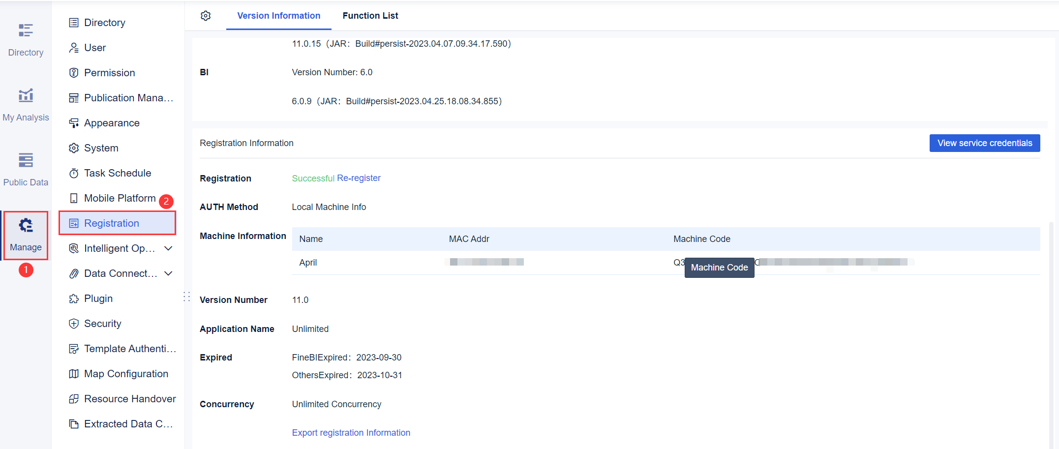 Integrating FineReport to FineBI- FineBI Help Document