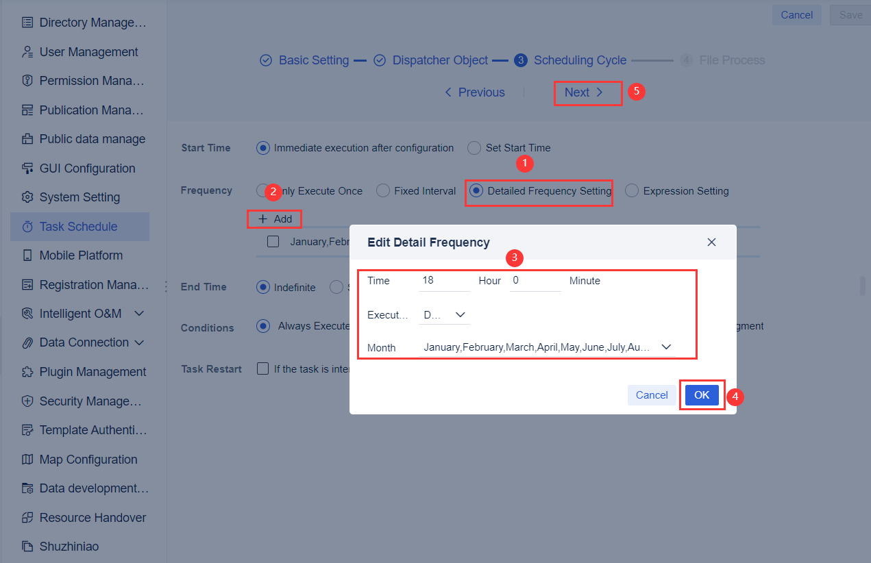 Task Schedule Email Notification- FineBI Help Document