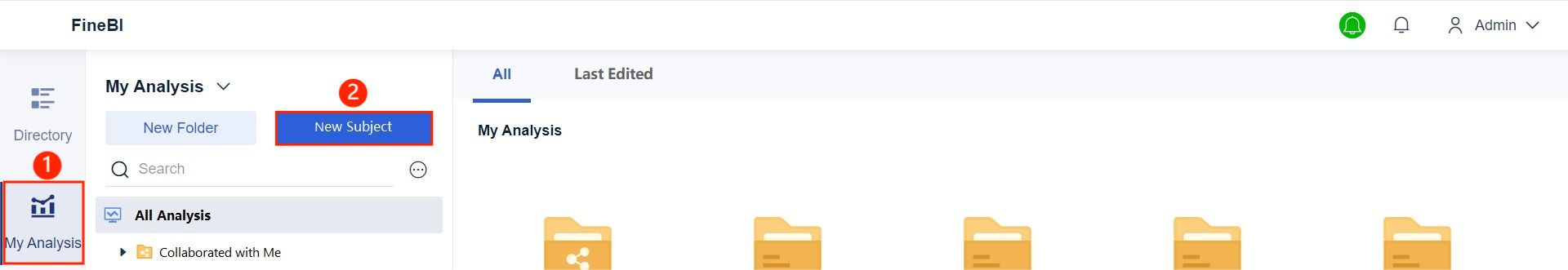 Changing Rows to Columns- FineBI Help Document