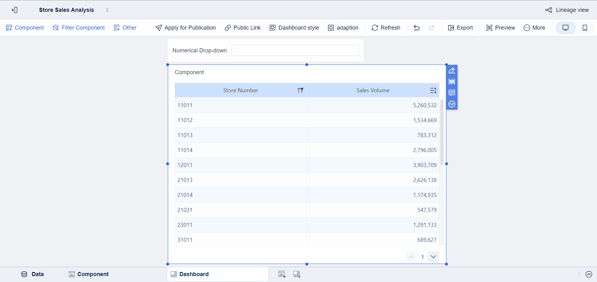 Dynamically Filtering Data Through Binding The Parameter In Field Filter Finebi Help Document