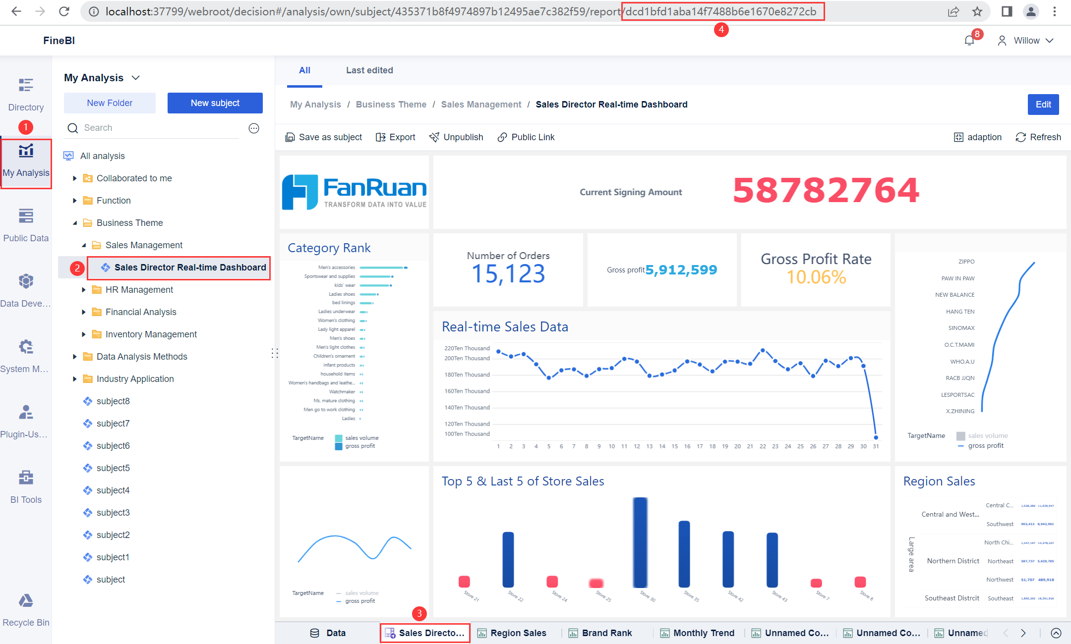Task Schedule Client Notification–APP Notification- FineBI Help Document