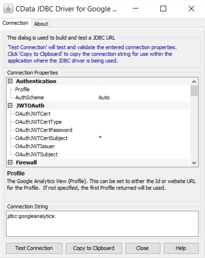 Data Connection to Google Analytics- FineBI Help Document