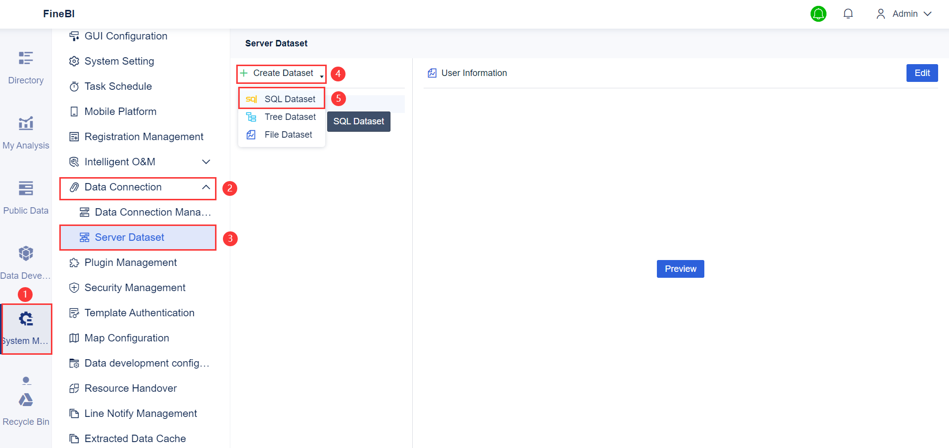 Password Encryption Settings in Import User- FineBI Document