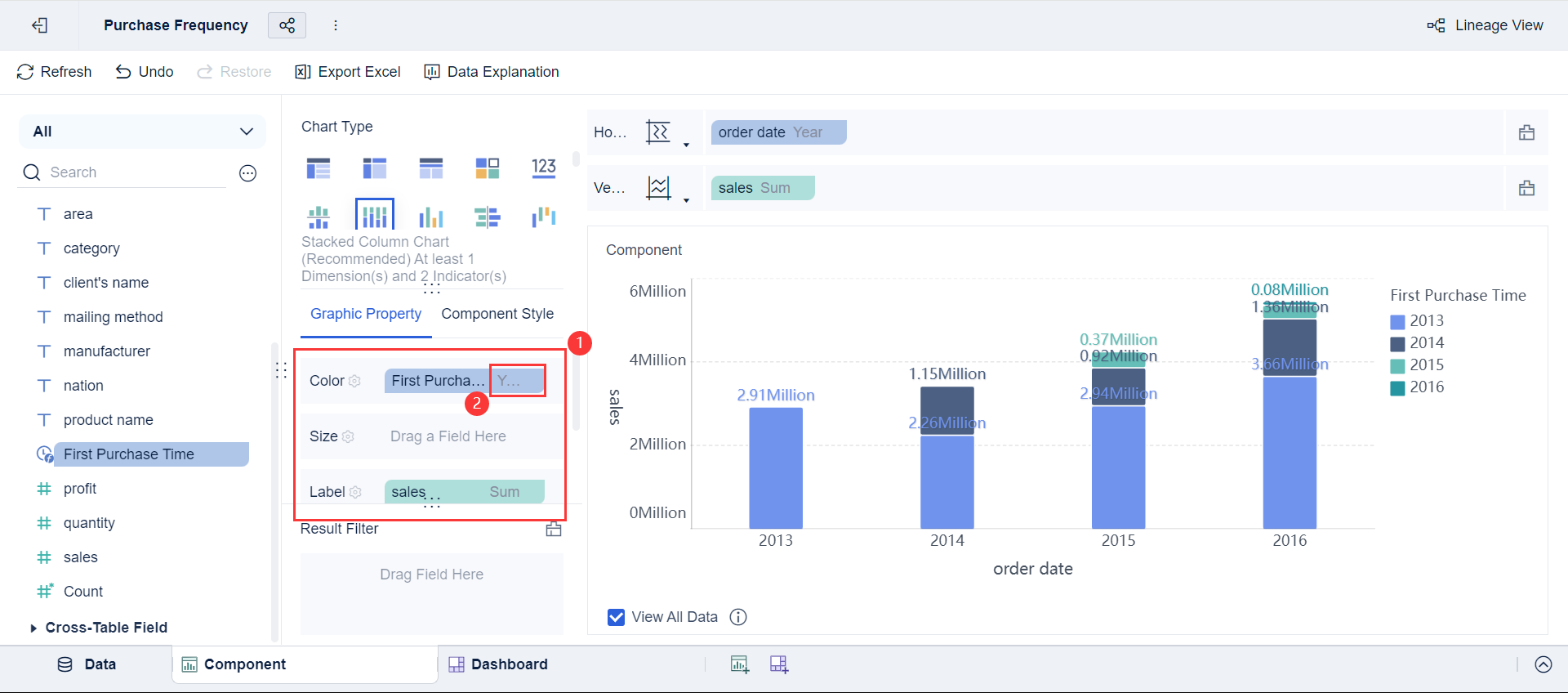 Cohort Analysis- FineBI Help Document