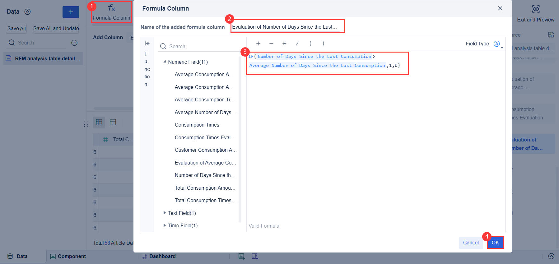 RFM Analysis- FineBI Help Document