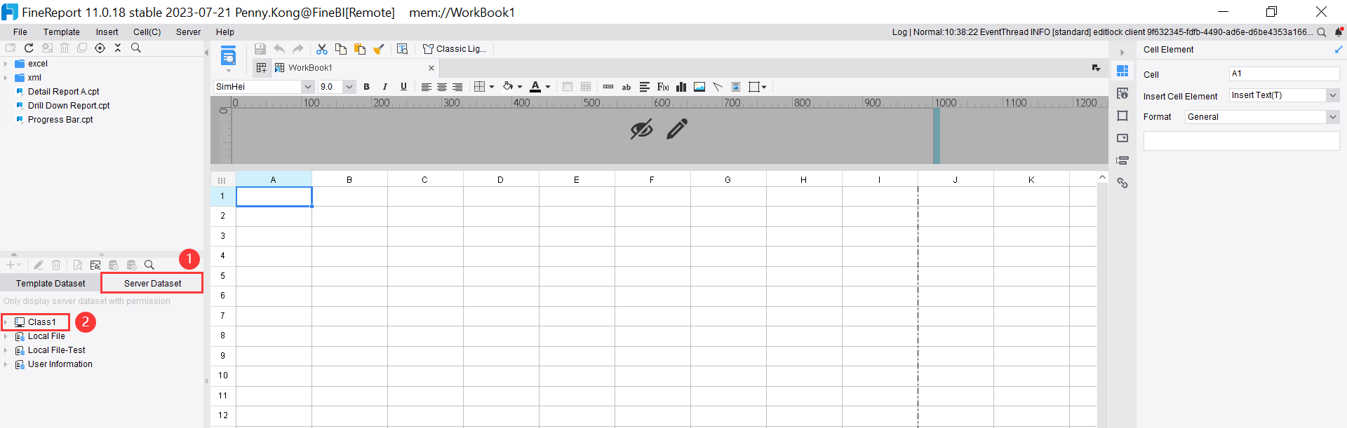 Program Dataset- FineBI Help Document