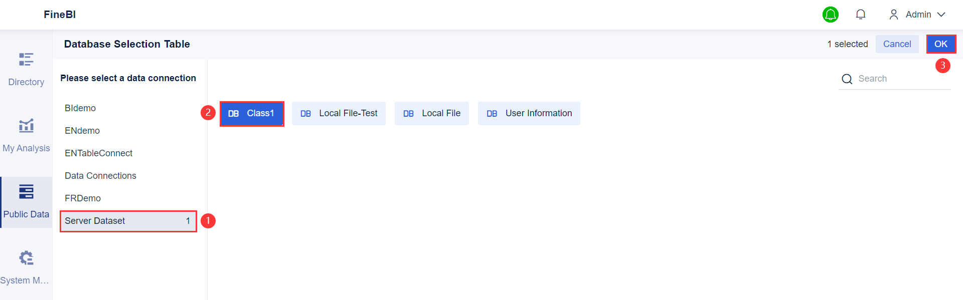 Program Dataset- FineBI Help Document