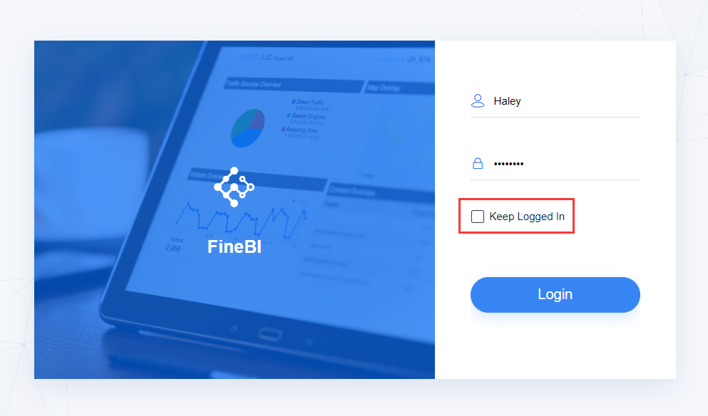 Login Timeout- FineBI Help Document