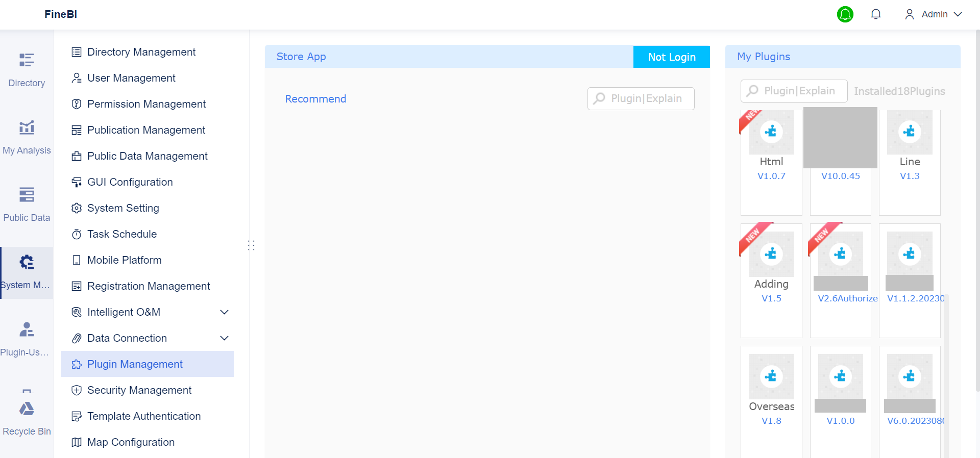 Plugin Management FQA- FineBI Help Document