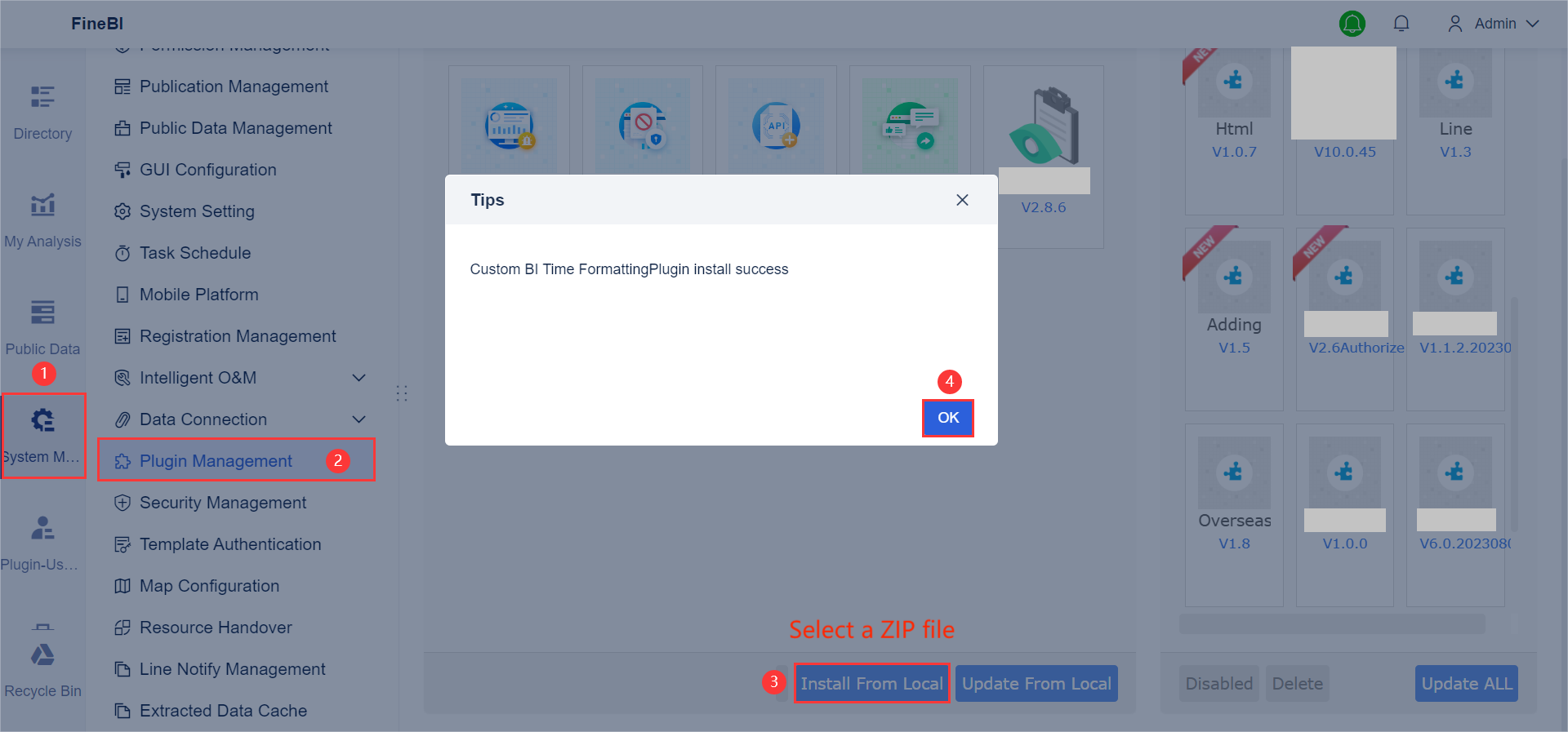 Plugin Management FQA- FineBI Help Document