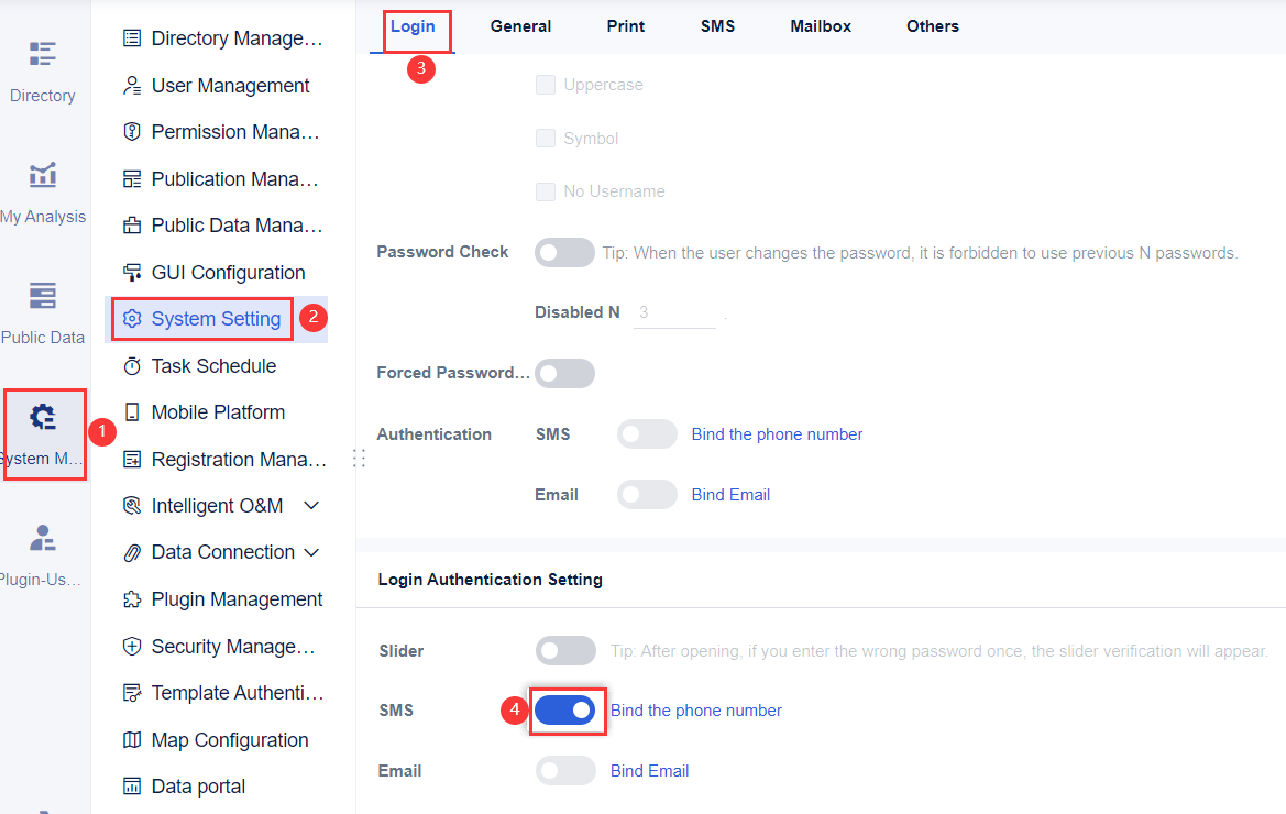 Login Authentication- FineBI Document