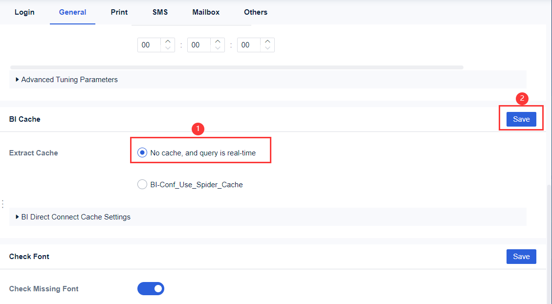 BI Cache- FineBI Help Document