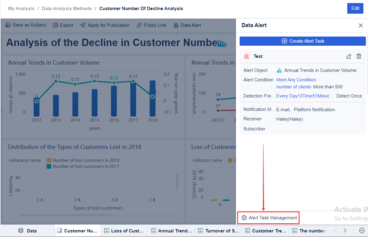 Introduction to the Data Alert Plugin Using- FineBI Help Document