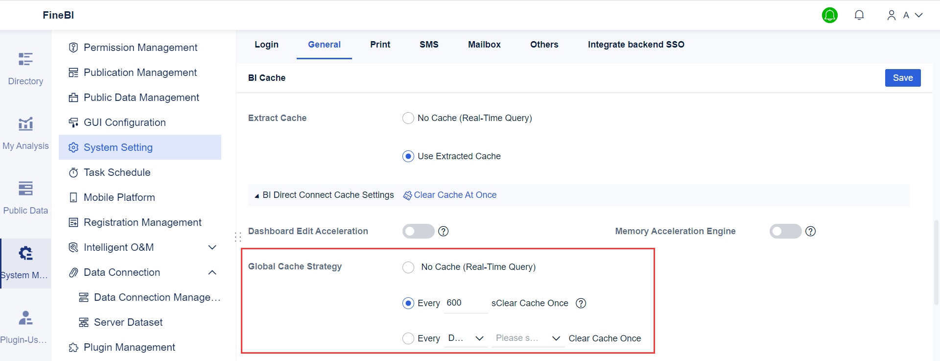Server Dataset- FineBI Help Document