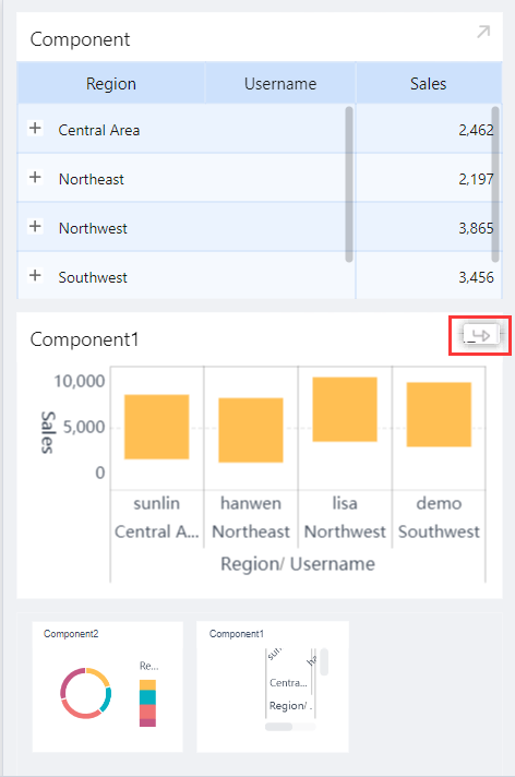 Web Component- FineBI Help Document