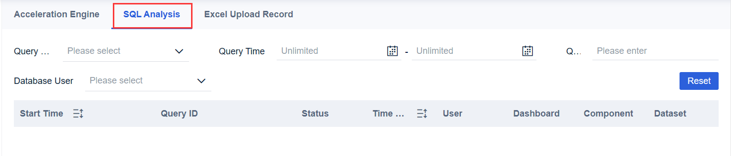 Acceleration Engine- FineBI Help Document
