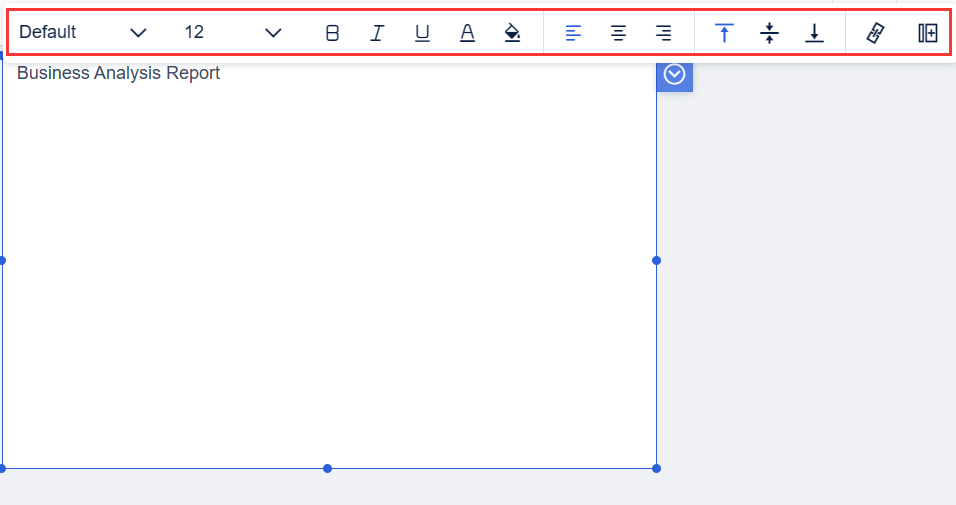Text Component Overview- FineBI Help Document