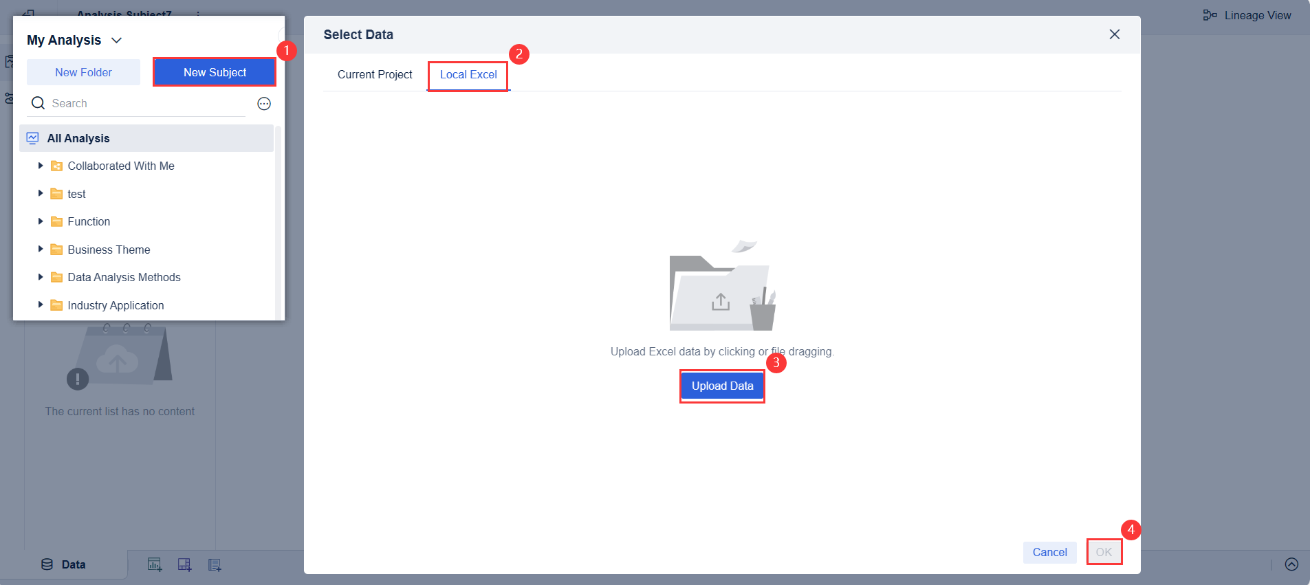 Horizontal Proportion of Cross Tables- FineBI Help Document